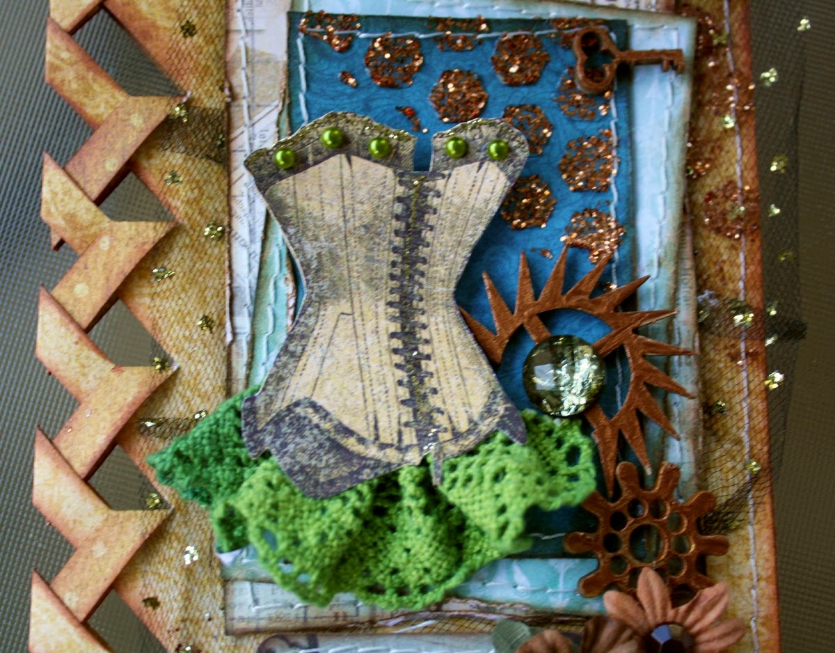 Such a Pretty Mess: Braided Edge Cards {Bo Bunny}