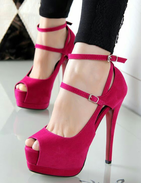 Fαshiση Gαlαxy 98 ☯: Lovely rose colour hight heels