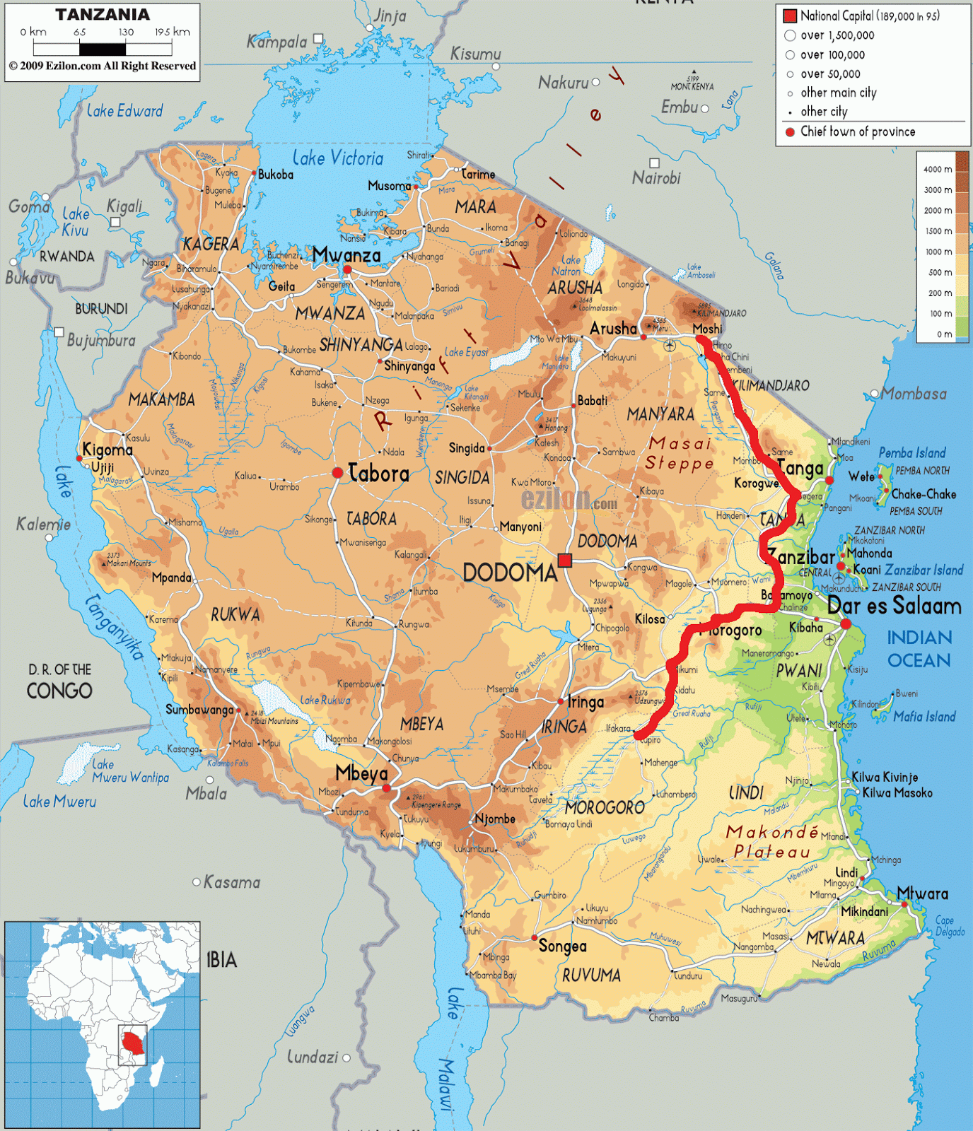Times in Tanzania: Bus ride from Moshi to Ifakara: Too old for this!