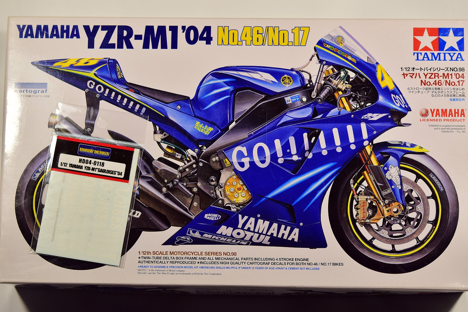 Scaled Stuff: Yamaha YZR-M1 '04 1/12