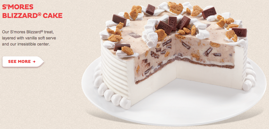 food and ice cream recipes: NEWS: Dairy Queen's Blizzard of the Month ...