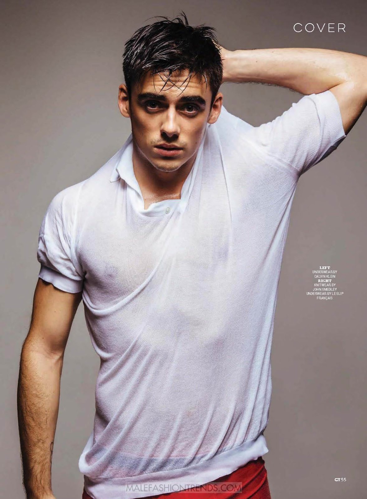 Chris Mears para Gay Times Magazine por Joseph Sinclair