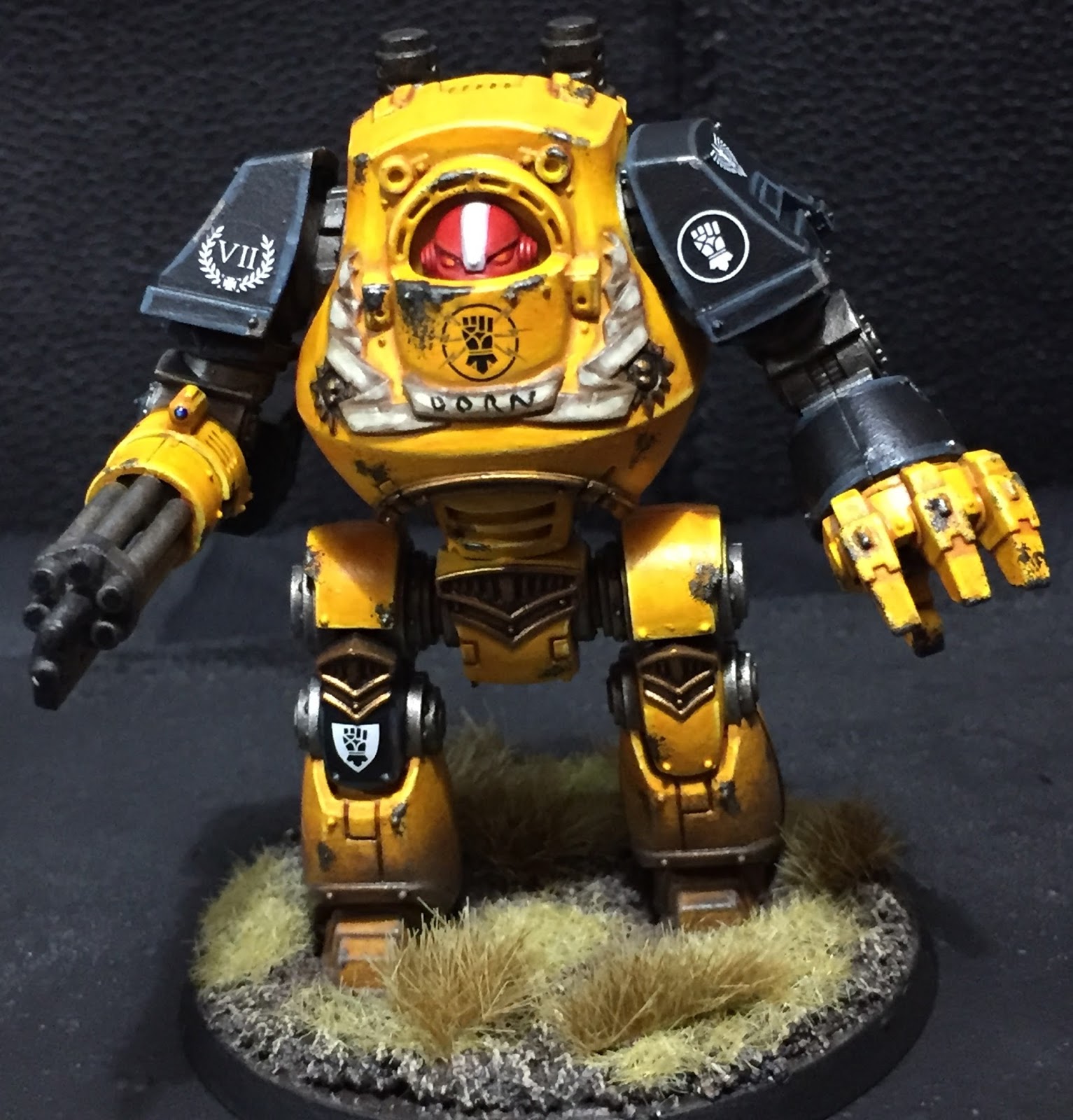 Fawcett Avenue Conscripts: Imperial Fist Terminators and Contemptor