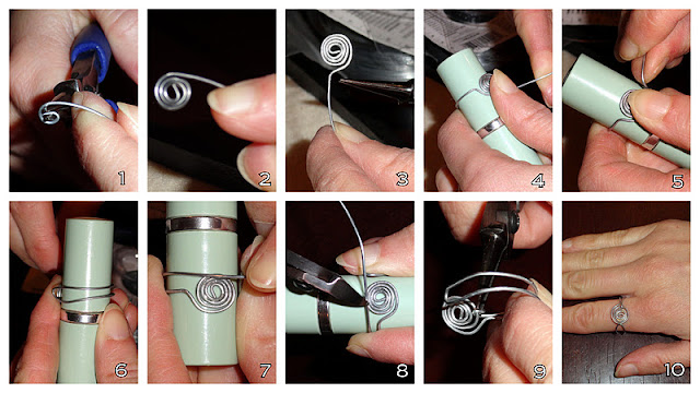 making your own adjustable ring base tutorial
