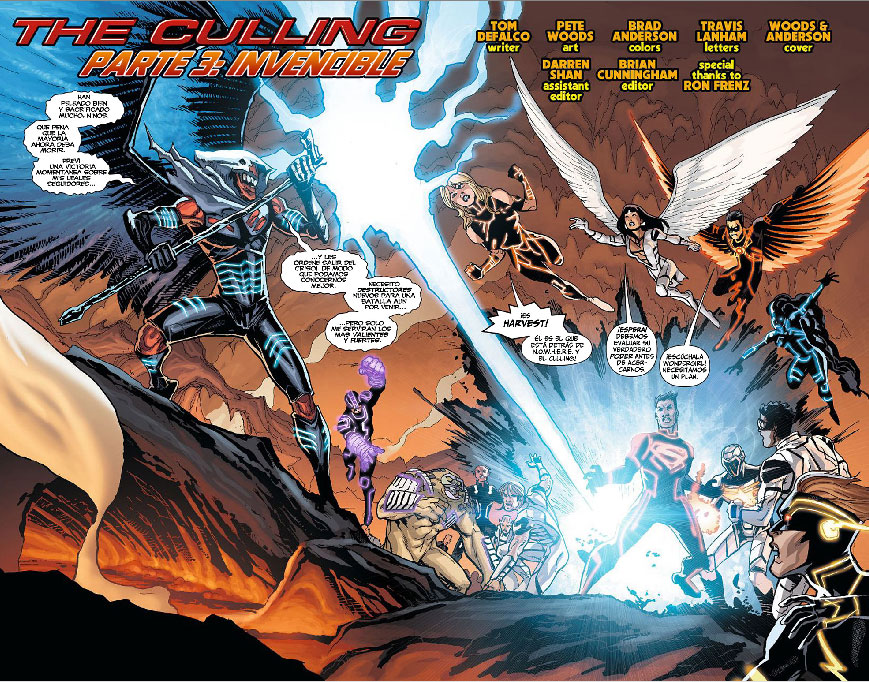 COMIC BOOK FAN AND LOVER: LEGIÓN DE SUPER-HÉROES: THE CULLING, PARTE 3 ...