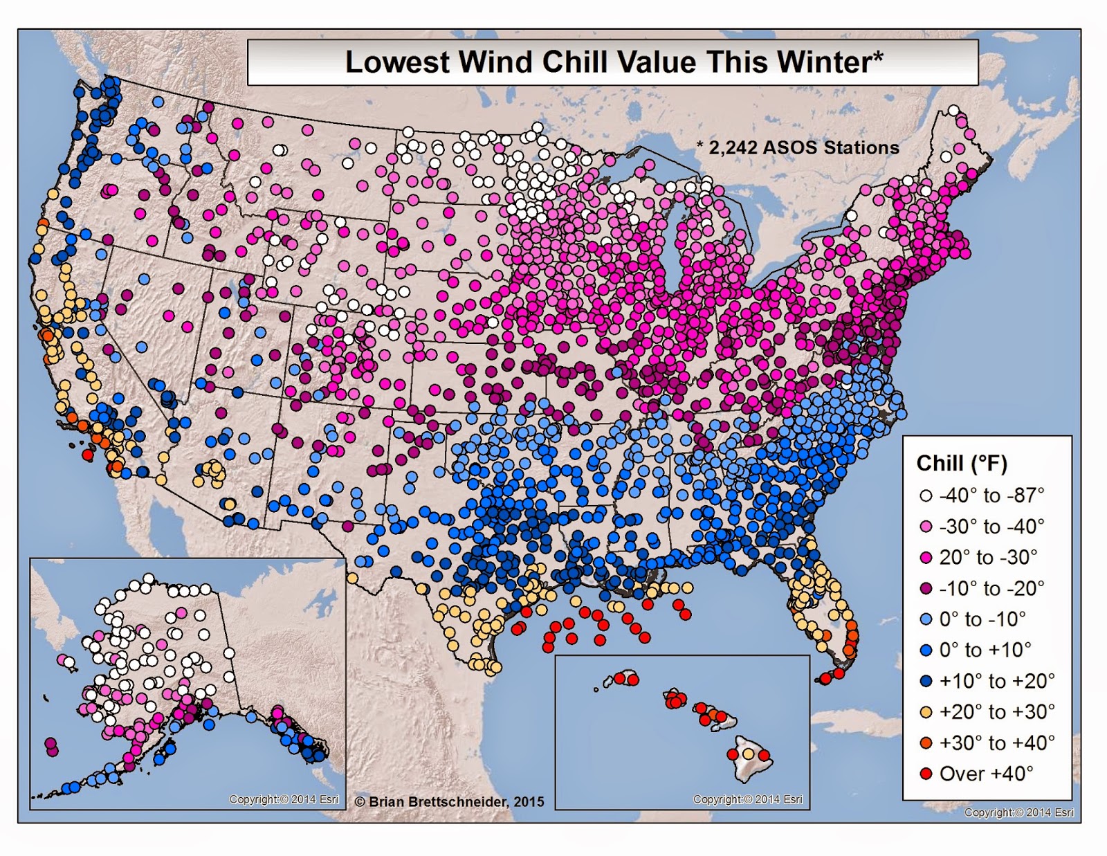 Brian B.'s Climate Blog: Lowest Wind Chills in Winter 2014-2015