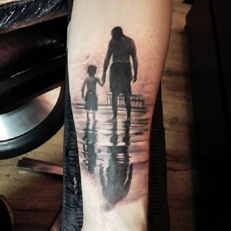 150+ Cool Father Son Tattoos Ideas (2020) Symbols, Quotes & Baby ...