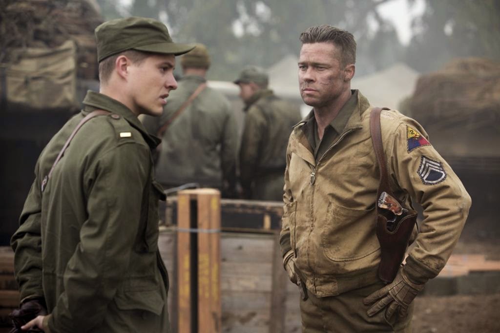 Movie reviews by Jake Freels: FURY REVIEW