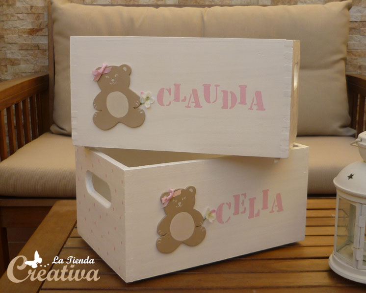 La Tienda Creativa - Letras para decorar y mucho más: Cajas decoradas ...
