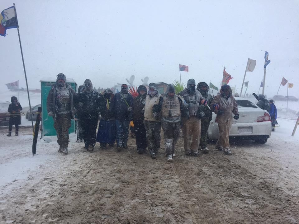 White Wolf : Standing Rock tribal leaders and Water Protectors thank US ...