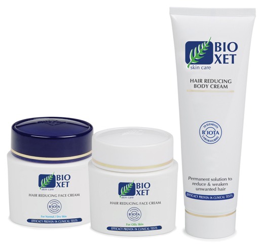 Dicas da Inês: Produtos Bioxet - Cremes redutores do crescimento dos pêlos