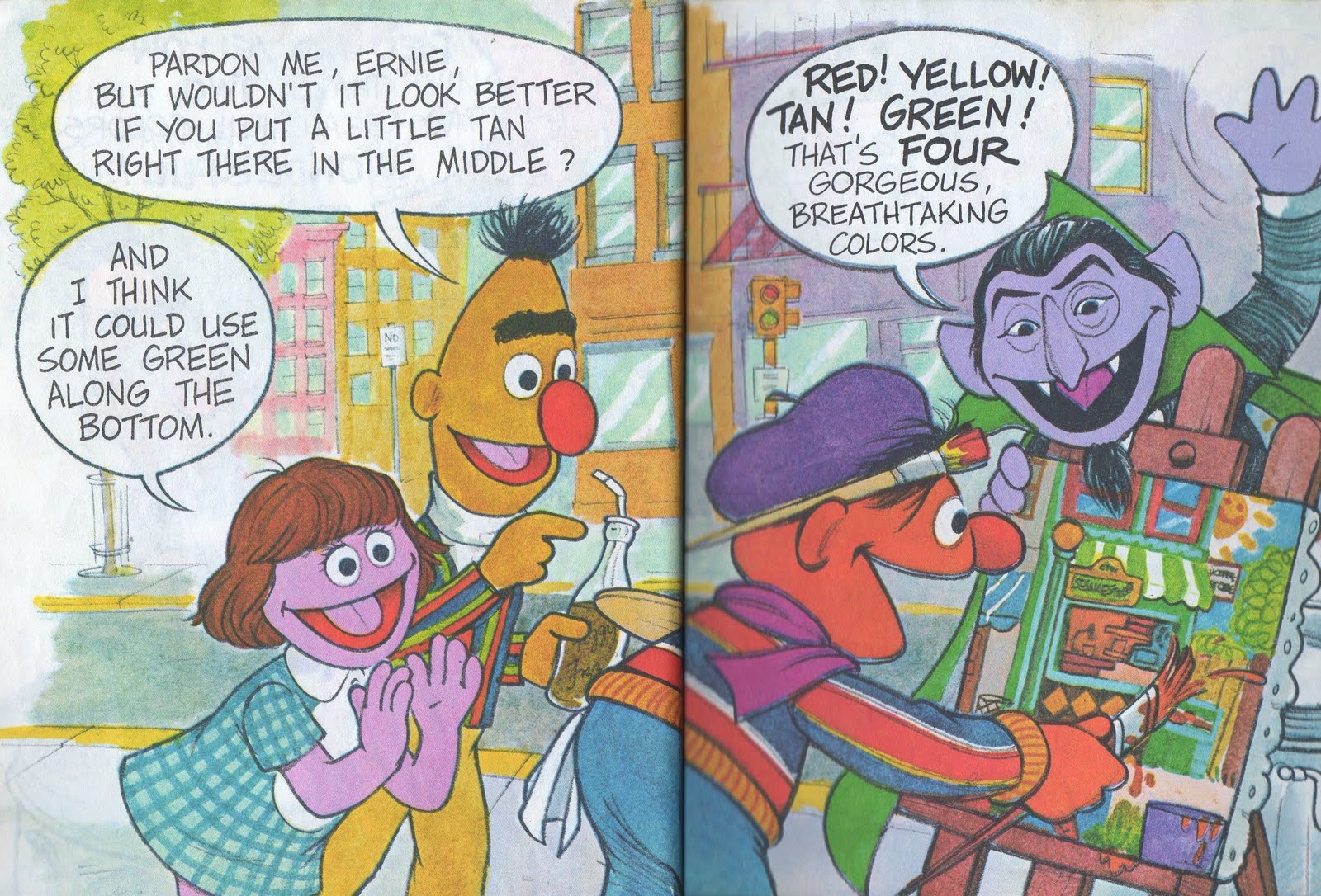 GooGooGallery: Ernie's Work of Art