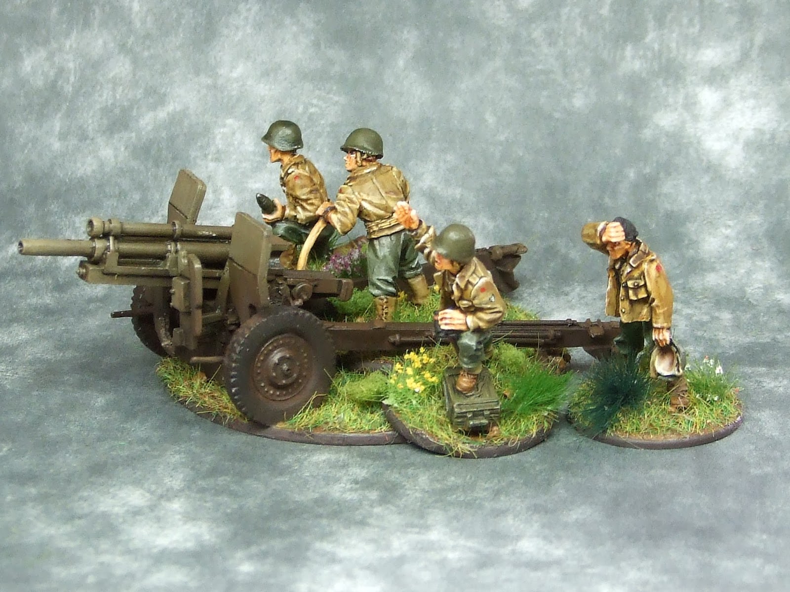 Vae Victis Miniature Painting: 105mm Haubica M2A1, 28 Dywizja Piechoty ...