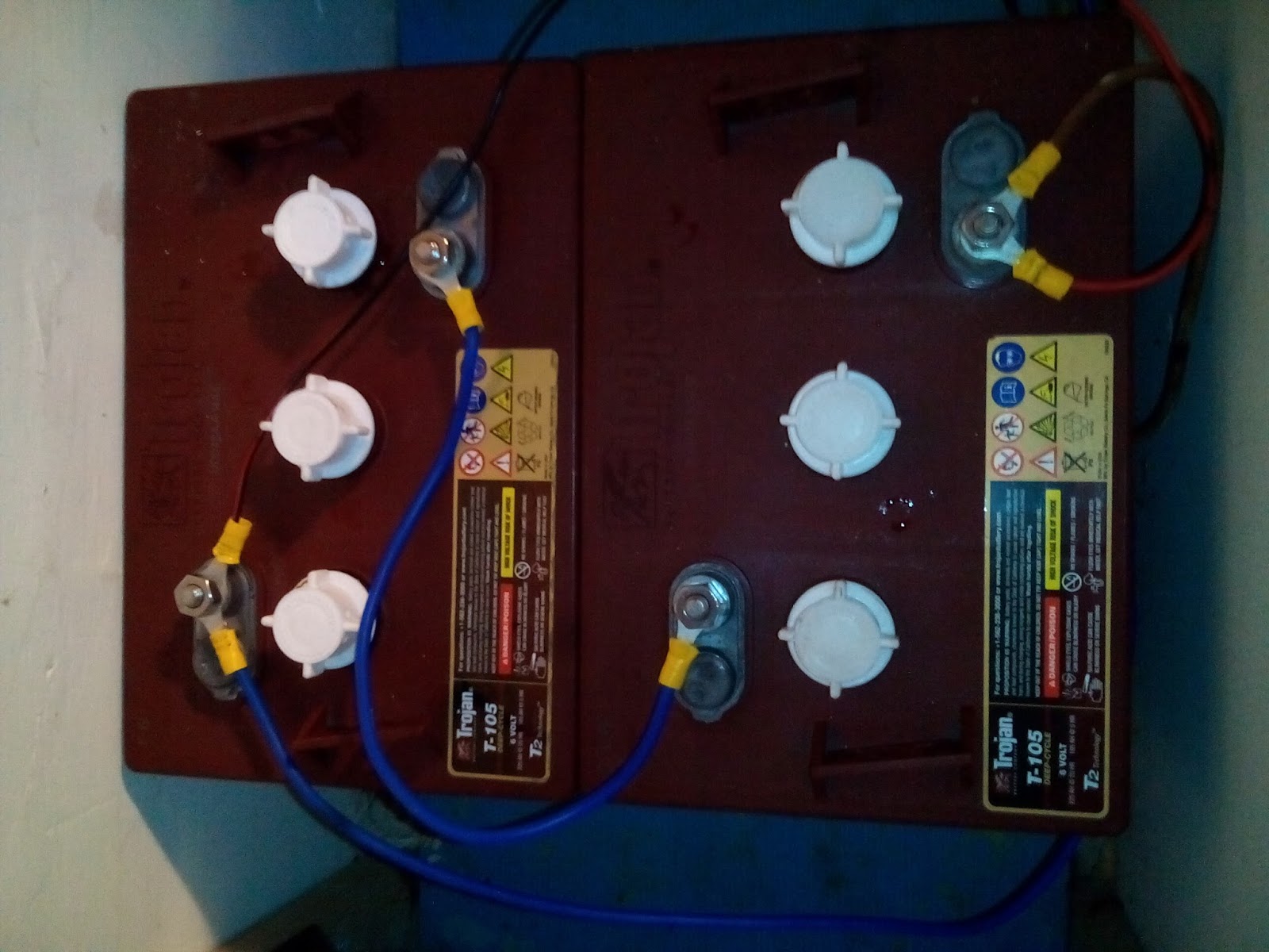 Trojan 6v T-105 Deep-Cycle Flooded