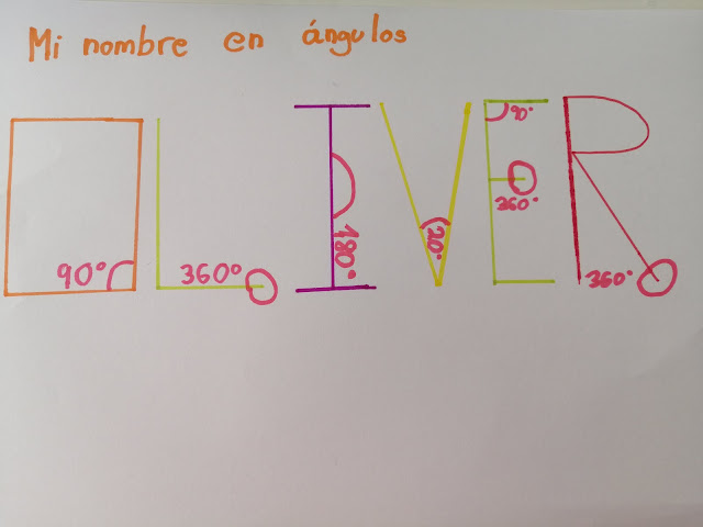 LETRAS CON ÁNGULOS