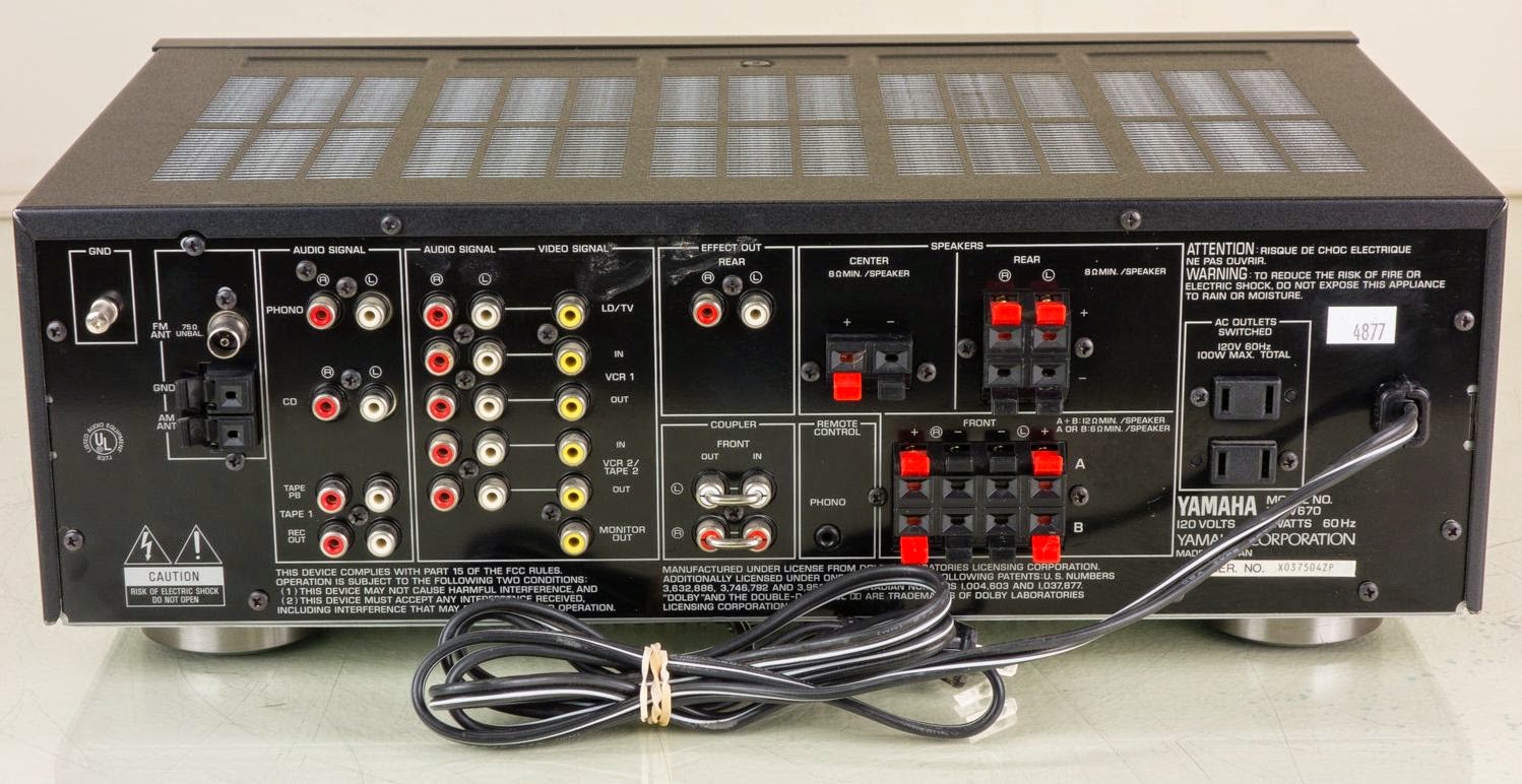 Yamaha RX-V670 - AV Receiver | AudioBaza