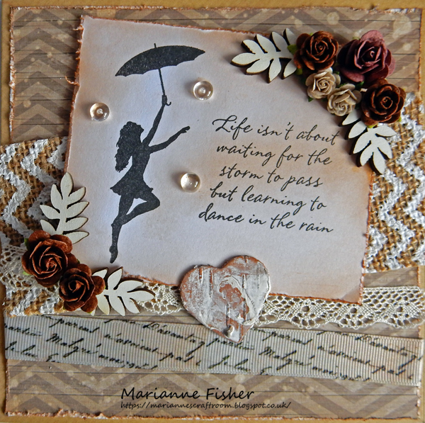 Marianne's Craftroom: Dance in the rain