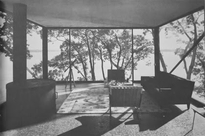 Robert Leonhardt House in Lloyd Harbor | Philip Johnson | 1956