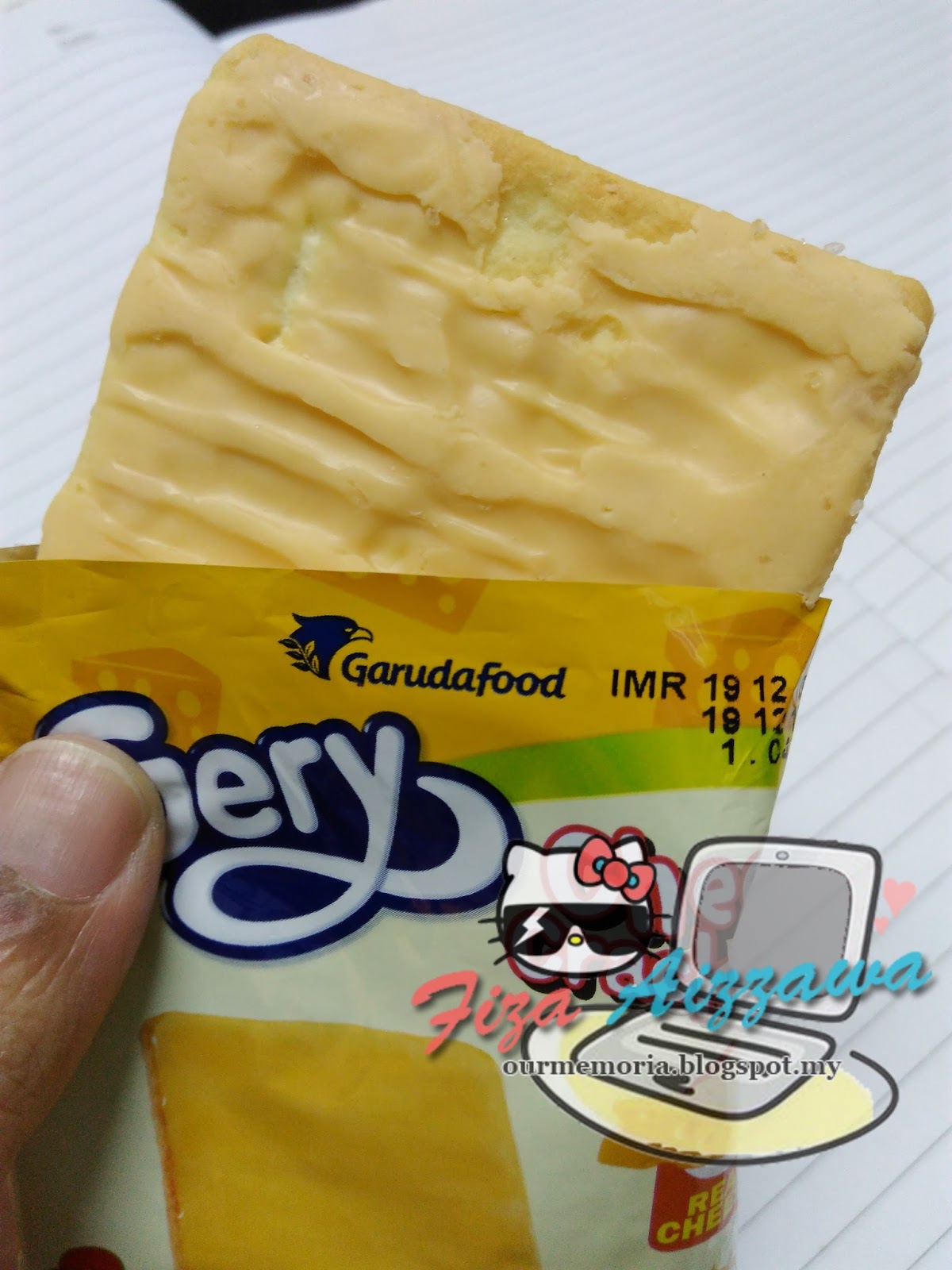 Rupa biskut Gery Cheese Crackers