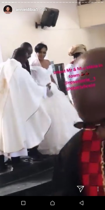 Photos From Charles Idibia's White Wedding