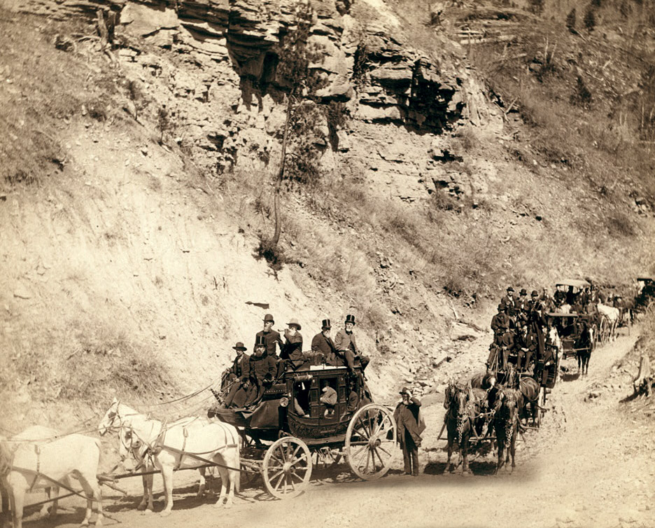 Old Picture of the Day: Stagecoach
