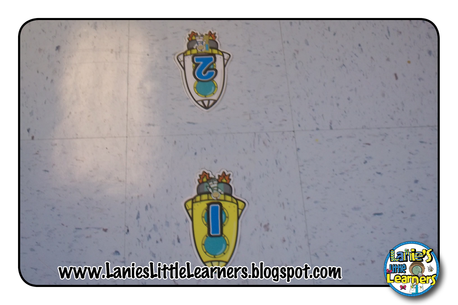 Lanie's Little Learners: Rocket Numbers 1 to 32 {Space Theme Number ...