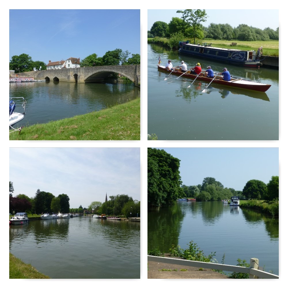 Glynis & Pete's Thames Path: Day 6 - Iffley Lock (Oxford) to Culham ...