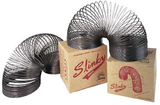 ...Just Visiting...: Toys of Christmas Past - Part 11 - The Slinky