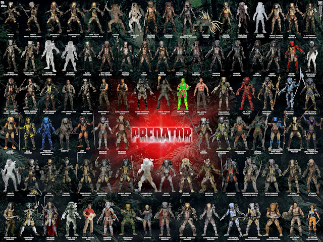 Images: NECA Predator 7″ Action Figure Visual Guide