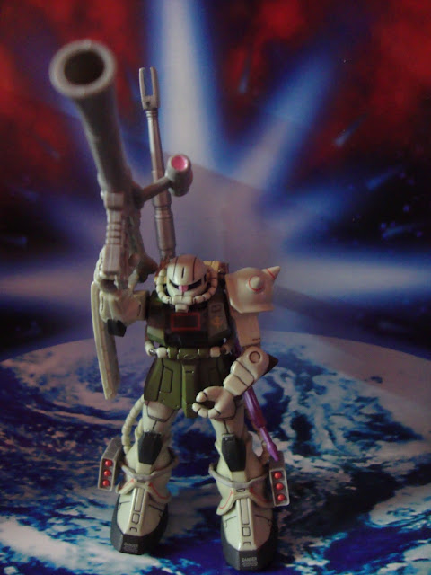 weirdmech: GUNDAM-ZAKU,DOPP FIGHTER,LUGGUN & MAGELLA TANK