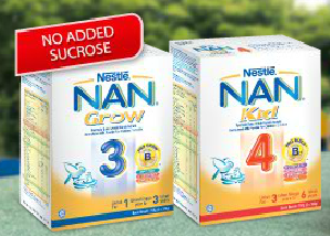 I Love Freebies Malaysia: Freebies > Nestlé NAN® Grow 3 and NAN® Kid 4