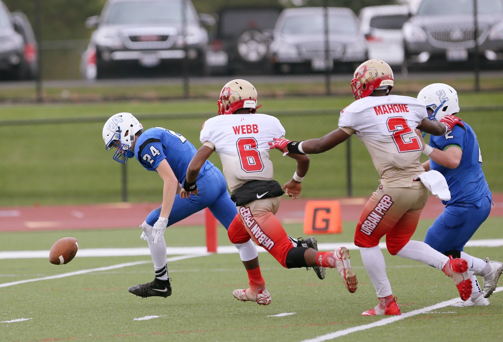 Mark Kodiak Ukena: IHSA Class 5A Football Playoffs: Urban Prep ...