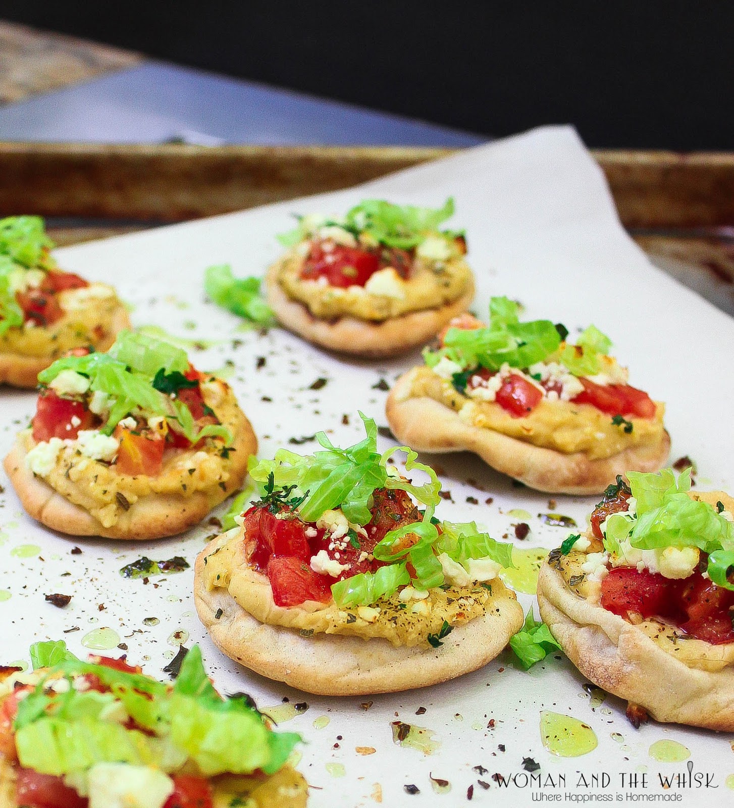 Woman and the Whisk: Mini Greek Pitas