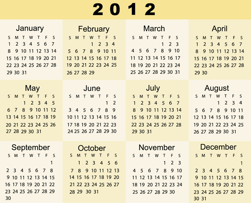 Study English: MONTHS OF THE YEAR