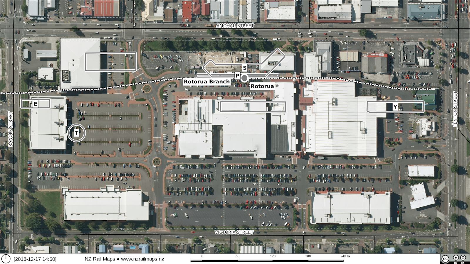 New Zealand Rail Maps: East Coast Main Trunk [1A]: Rotorua Branch 1 ...