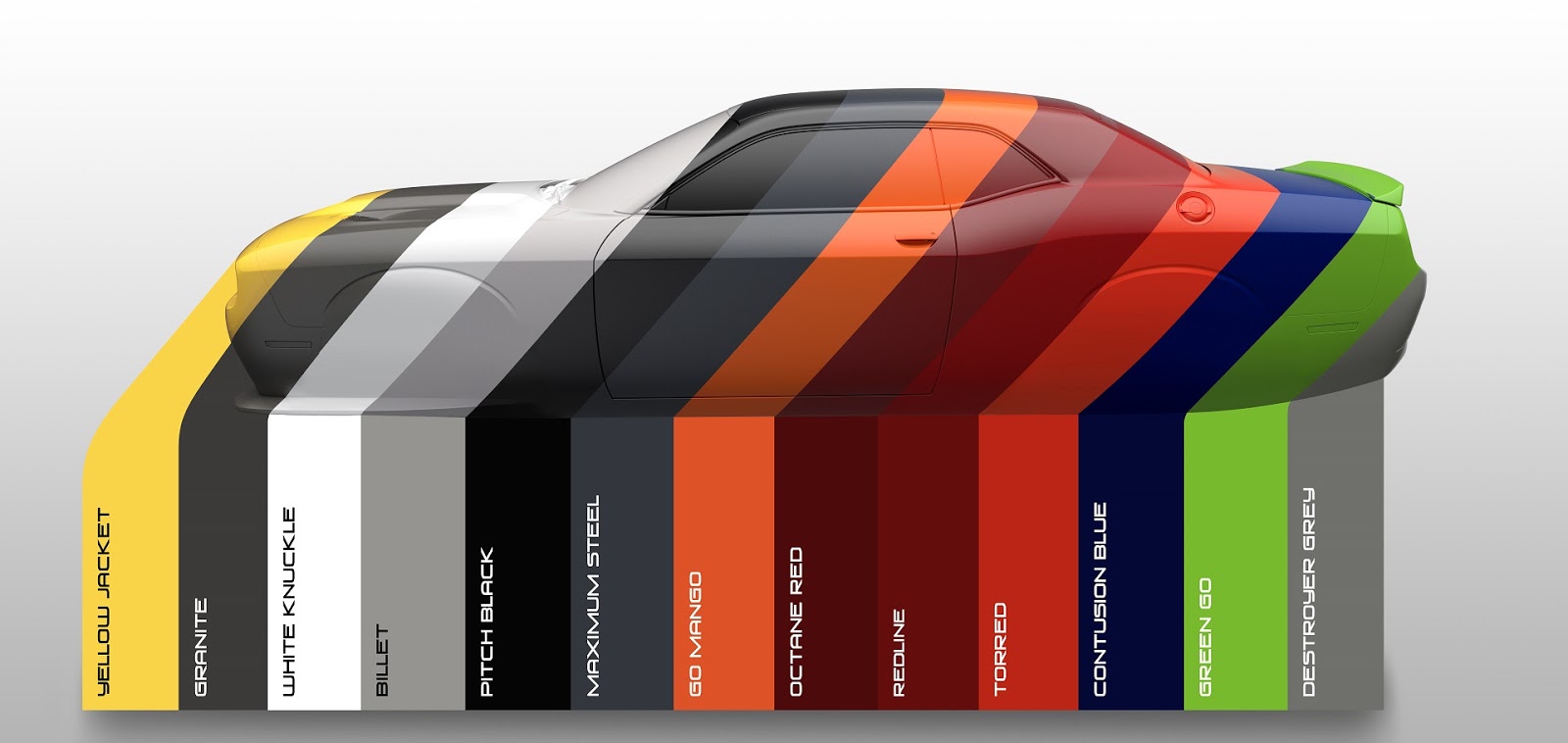 Just A Car Guy: the 2017 "heritage colors" are announced for the 2017 ...