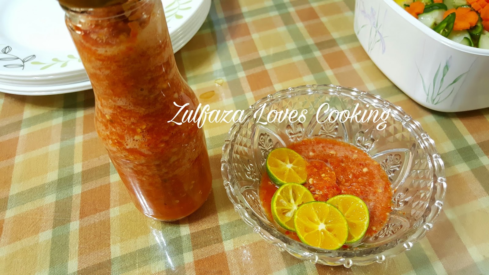 ZULFAZA LOVES COOKING: Lada (Sambal versi sabahan)