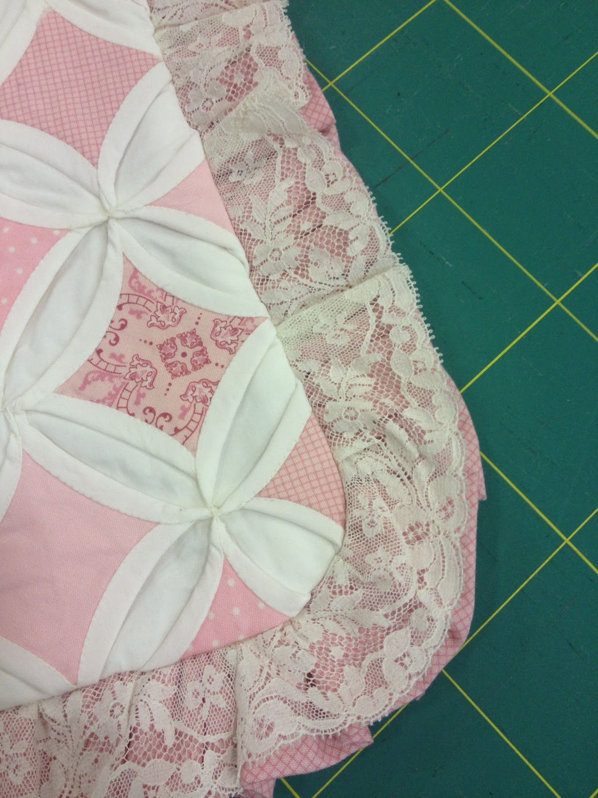 MIS LABORES PATCHWORK MALAGA: COLCHA DE CONCHA DEL MIERCOLES 18.30