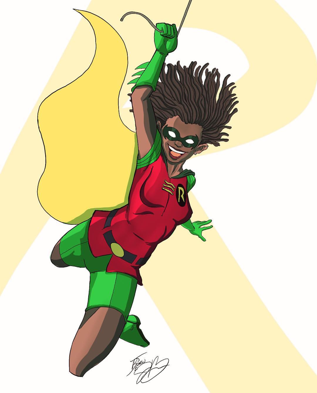 Seduced by the New...: Robin the Girl Wonder