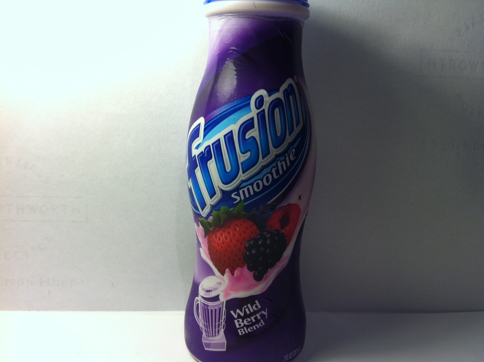 Crazy Food Dude: Review: Frusion Wild Berry Blend Smoothie