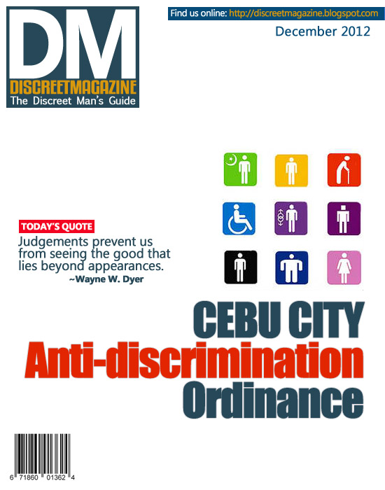 The Anti-discrimination Ordinance of Cebu City - Discreet Magazine