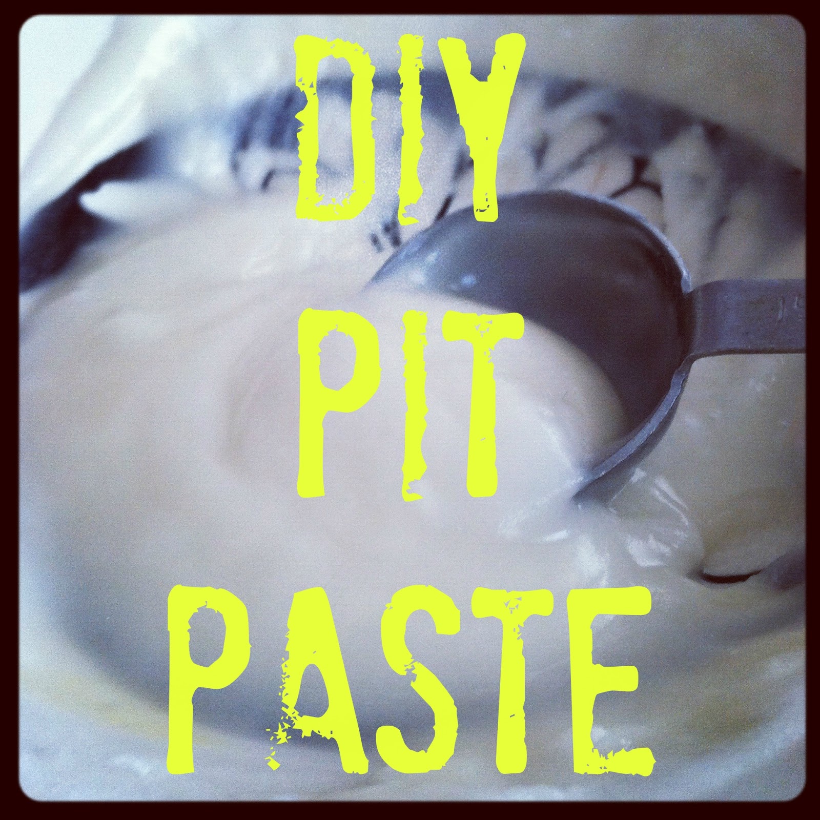 mamascout: miracle pit paste - diy deodorant