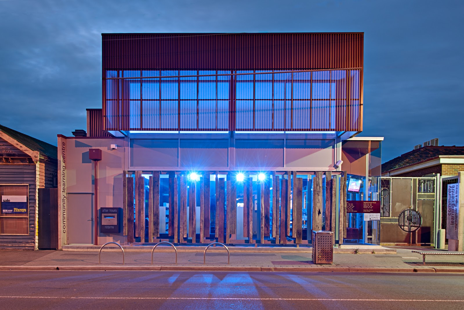 ANDREW McDOUGALL PHOTOGRAPHY: Barkly Street: West Footscray Library