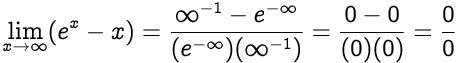 Math Principles: Indeterminate Form - Infinity Minus Infinity
