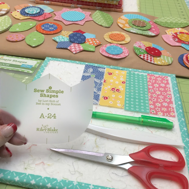 Bee In My Bonnet: Sew Simple Shapes - Patchwork Tulip Tutorial with ...