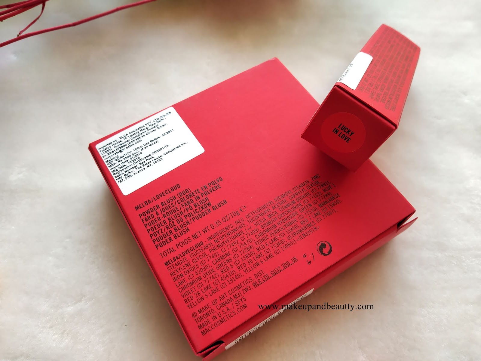 Makeup and beauty !!!: REVIEW OF MAC LUCKY RED COLLECTION