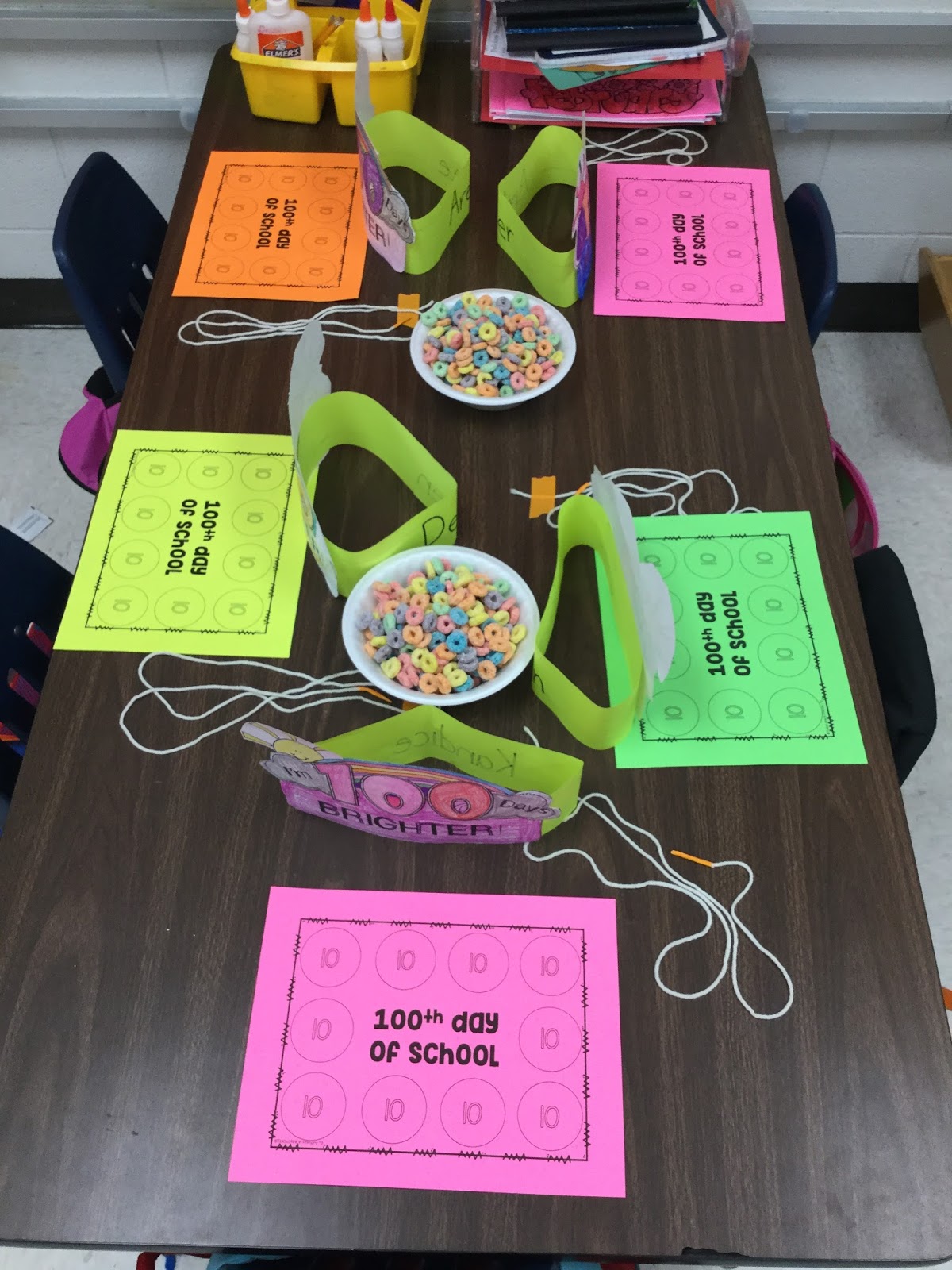 Busy Teacher Mommy : 100 Days of School Celebration