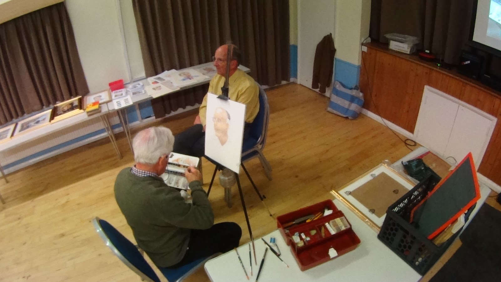 Virginia Water Art Society Diary: Demonstration By Henry Rimmer 6th ...