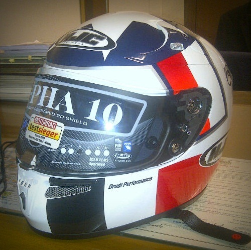 superbikelife: HJC RPHA 10 Ben Spies Replica Helmet-my review