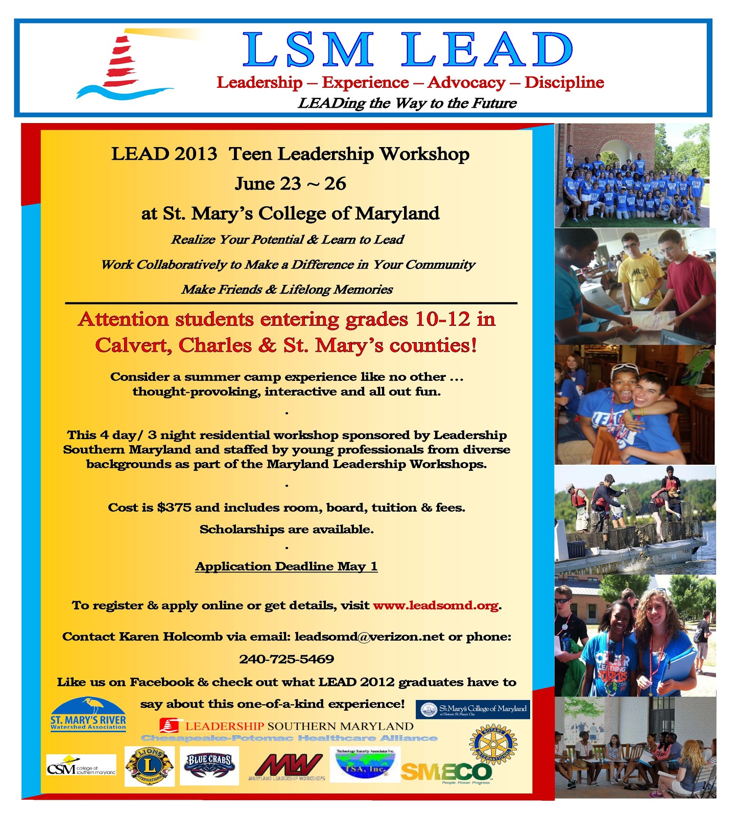Leadership Southern Maryland: LEAD 2013 Offers Leadership Workshop for ...